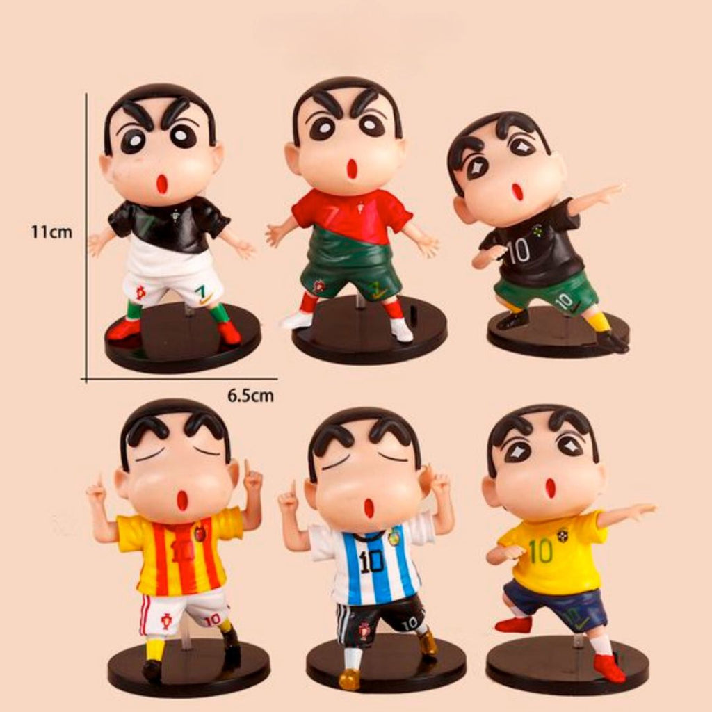 ShinChan Football Star Figurine | Soccer Lover Shinchan – Geekmonkey