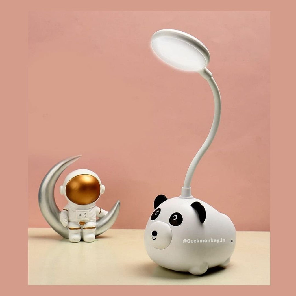 Panda Lamp and Pencil Holder - LED Table Lamp with USB Charging – Geekmonkey