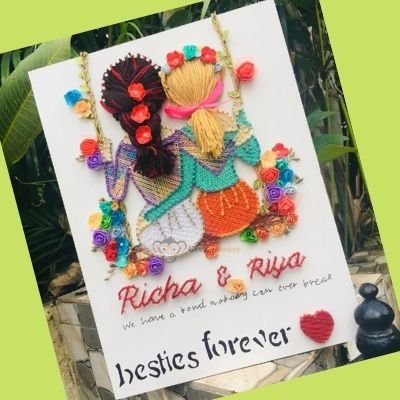 Besties Forever - String Art Design – Geekmonkey