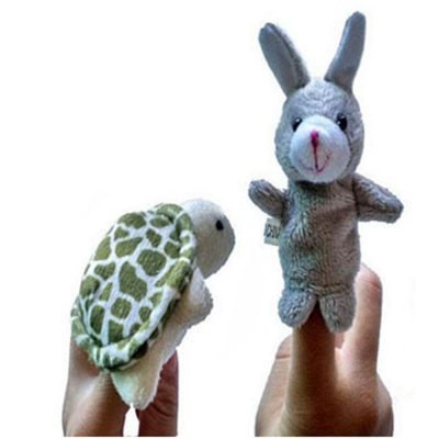 Tortoise and Hare - Finger Puppets Set – Geekmonkey