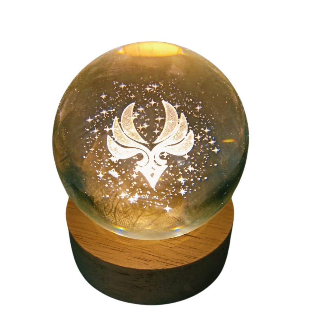 Genshin Impact Crystal Lamp | Anime Crystal Lamps – Geekmonkey