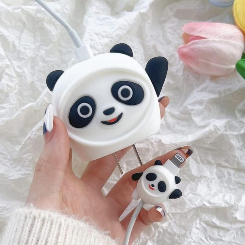 Panda Apple Charger Cover (For 18-20W) | Cute & Protective Design ...