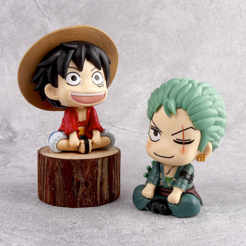 Zoro Luffy Sitting Figurines | ZoLu Friends Forever Collection – Geekmonkey