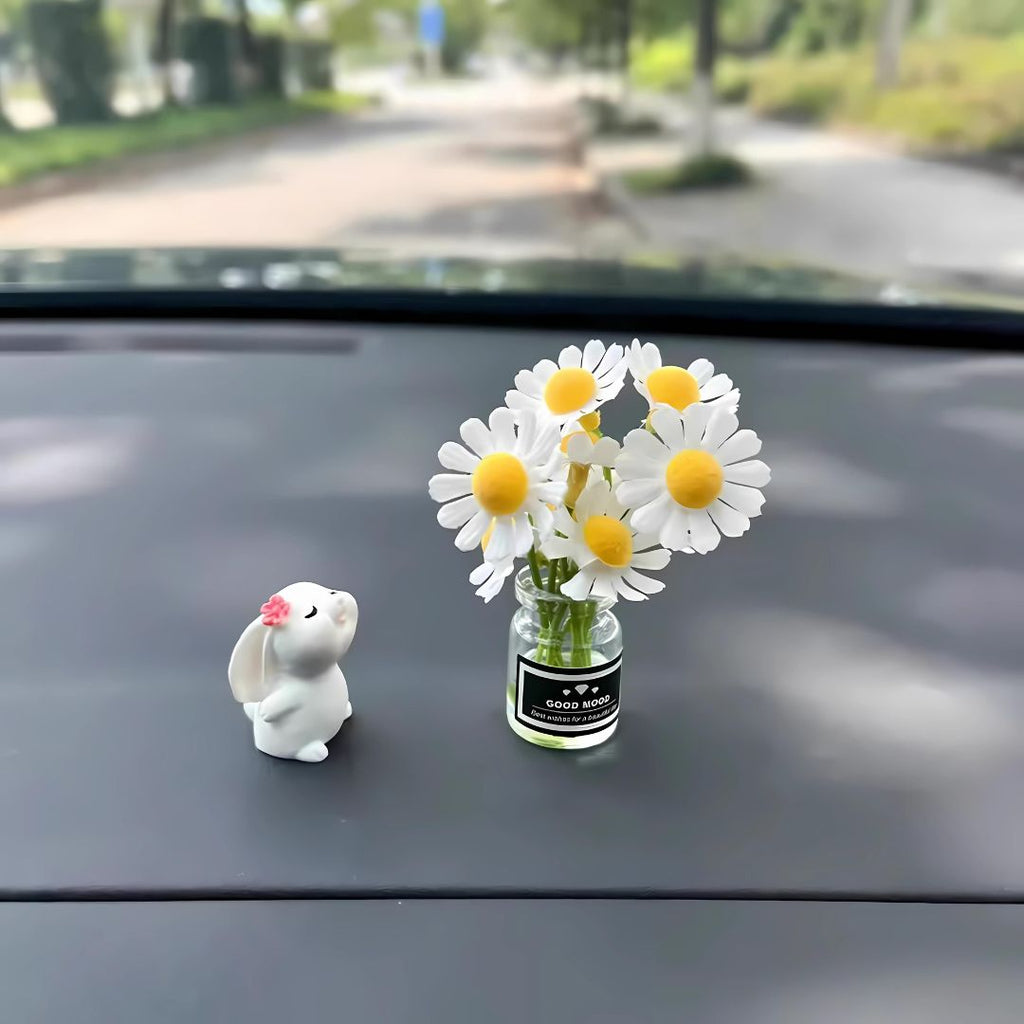 Pookie Rabbit Car Decor: Cute & Whimsical Car Accessories – Geekmonkey