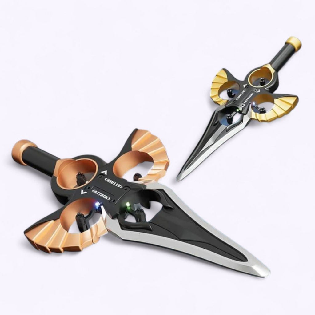 Flying Sword RC Drone Toy | 4-Propeller Hover Blade - Thermocol ...