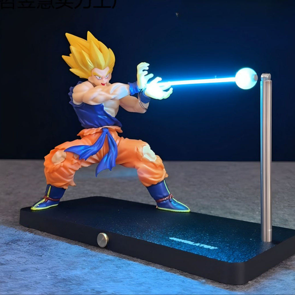Goku Kamehameha Magnetic Night Light – Dragon Ball Z Action Figure wit ...