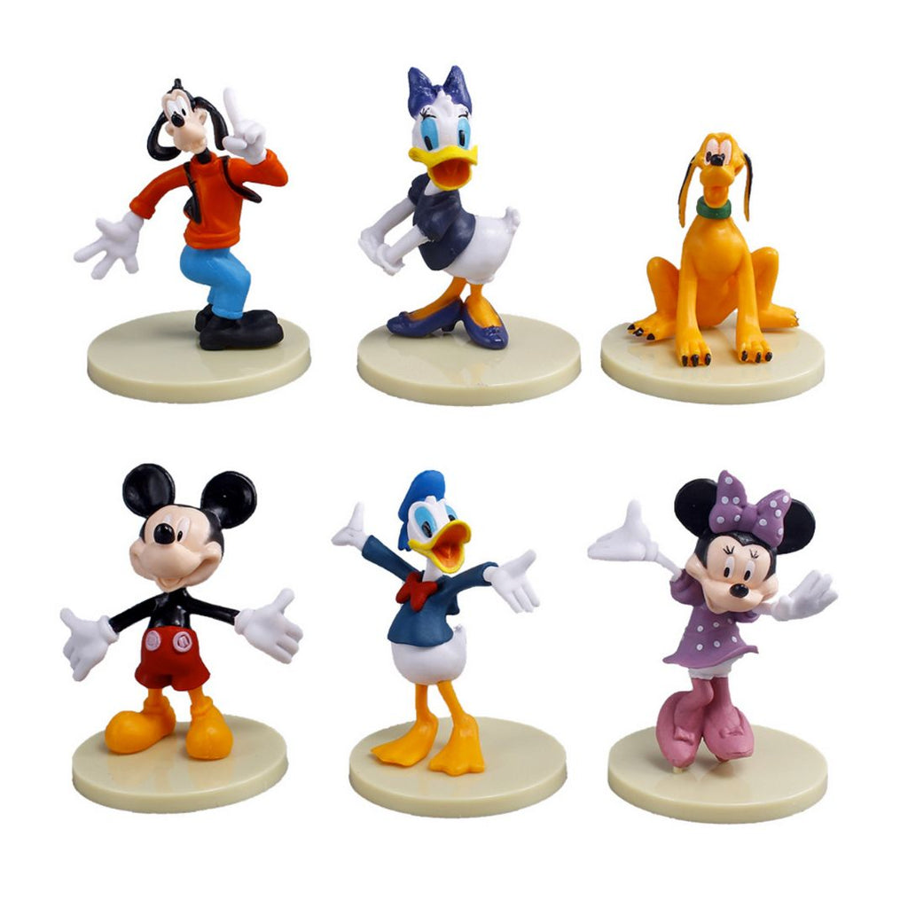 Mickey and Friends Figurines | Car Decor Cartoon Set – Geekmonkey