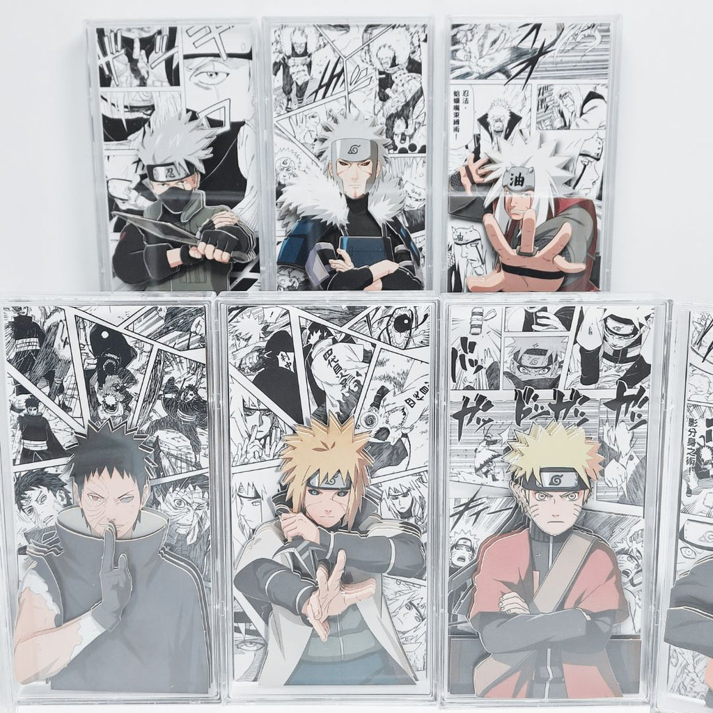 Shinobi Warrior Frames: Anime Blind Box | Paper Jutsu Collection ...