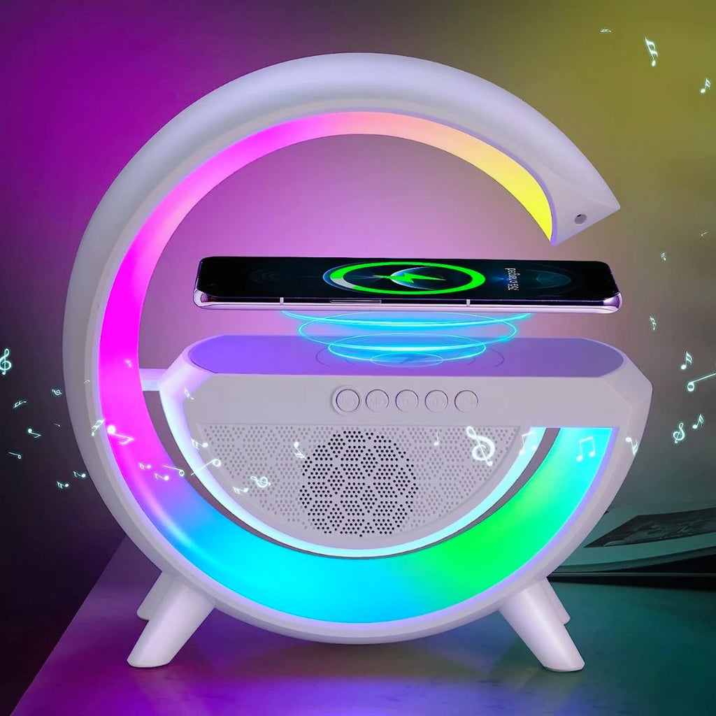 Buy G-Lamp | 3 in 1 Wireless Charger Lamp With Speaker – Geekmonkey