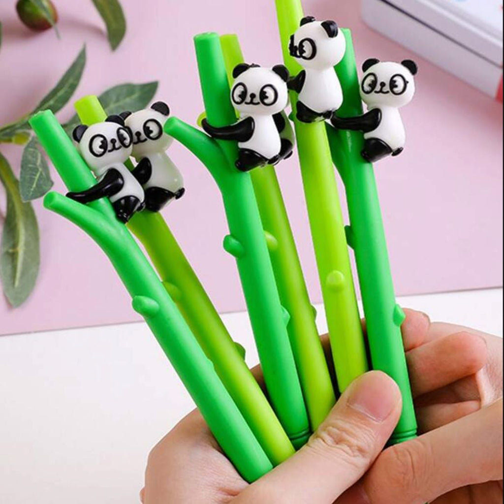 Panda Ball Point Pens | Cute Panda Collectible Pen 0.5 mm [Set of 2 ...