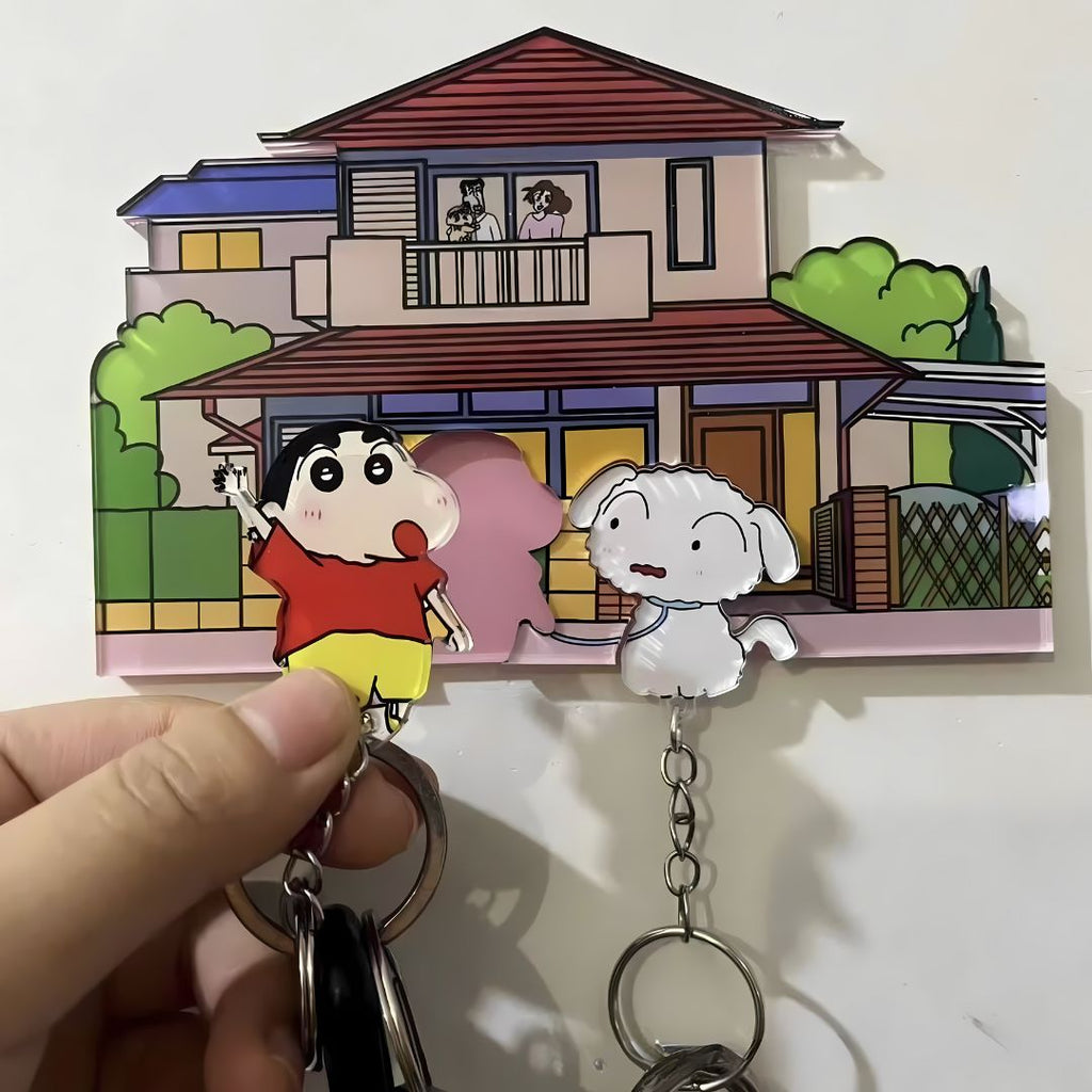 Shinchan Shiro Key Holder - Adorable Home Decor – Geekmonkey