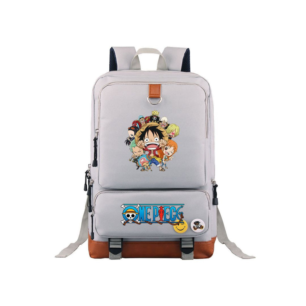 One-Piece School Backpack | Kids Anime Daypack for Travel & School ...