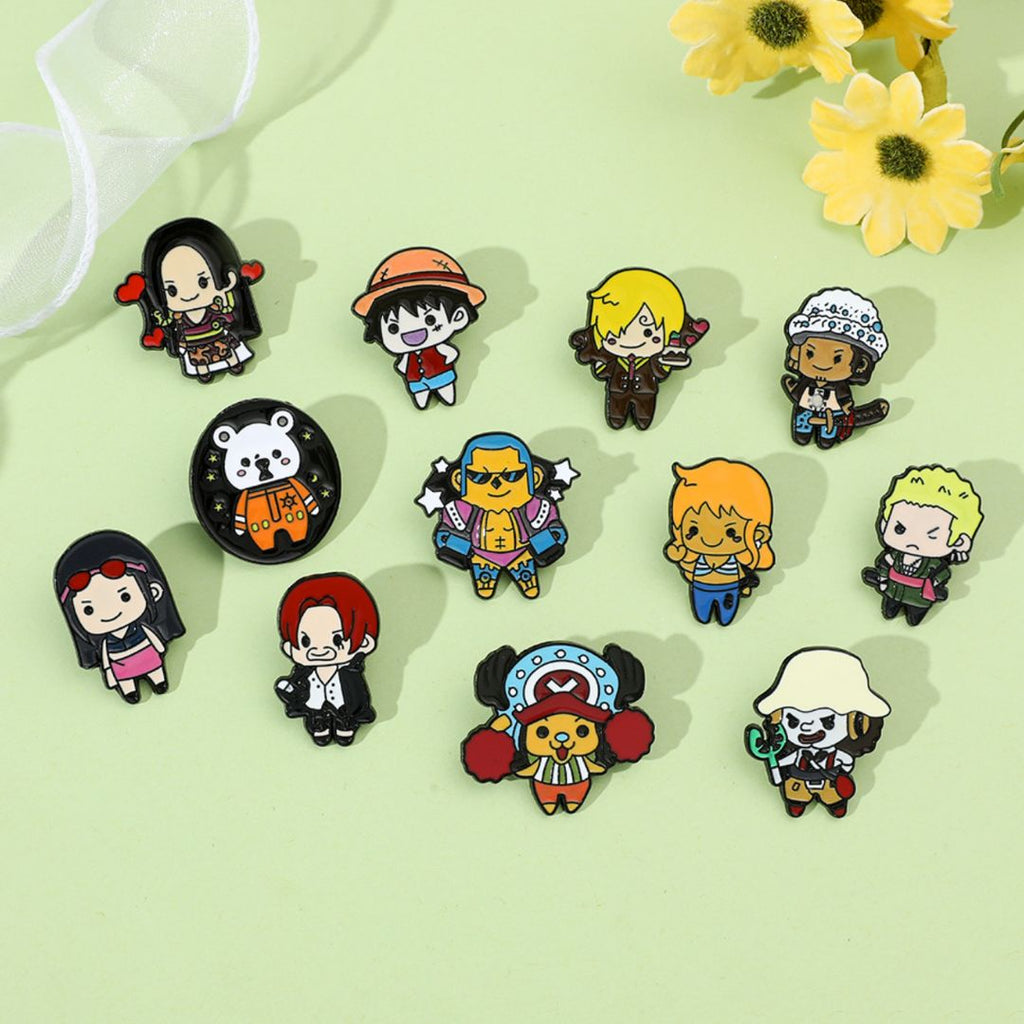 Set Sail with Your Favorite One Piece Characters | Lapel Pins – Geekmonkey