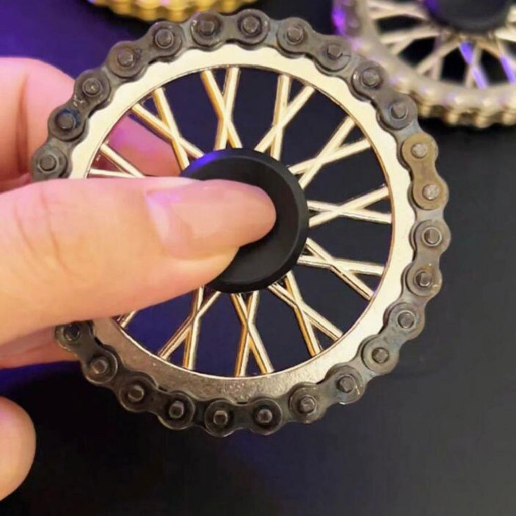 Metal Chain Wheel Fidget Spinner – Geekmonkey