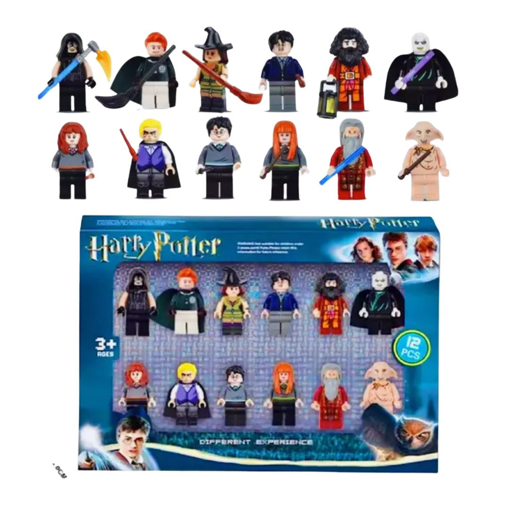 Harry Potter Building Block Set | 12 Mini Figures of Hogwarts Crew ...
