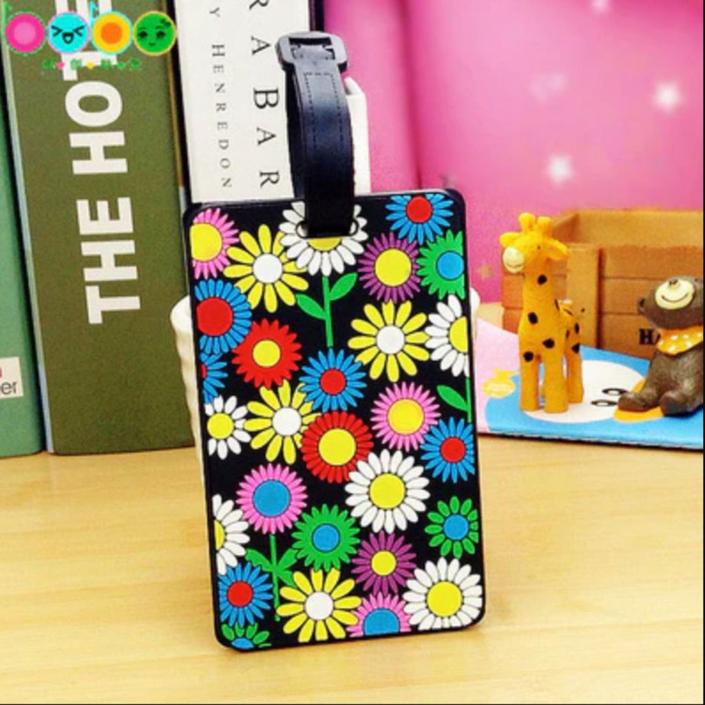 Colorful Patterns Luggage Tag | Baggage Identifier Tags for Travellers ...