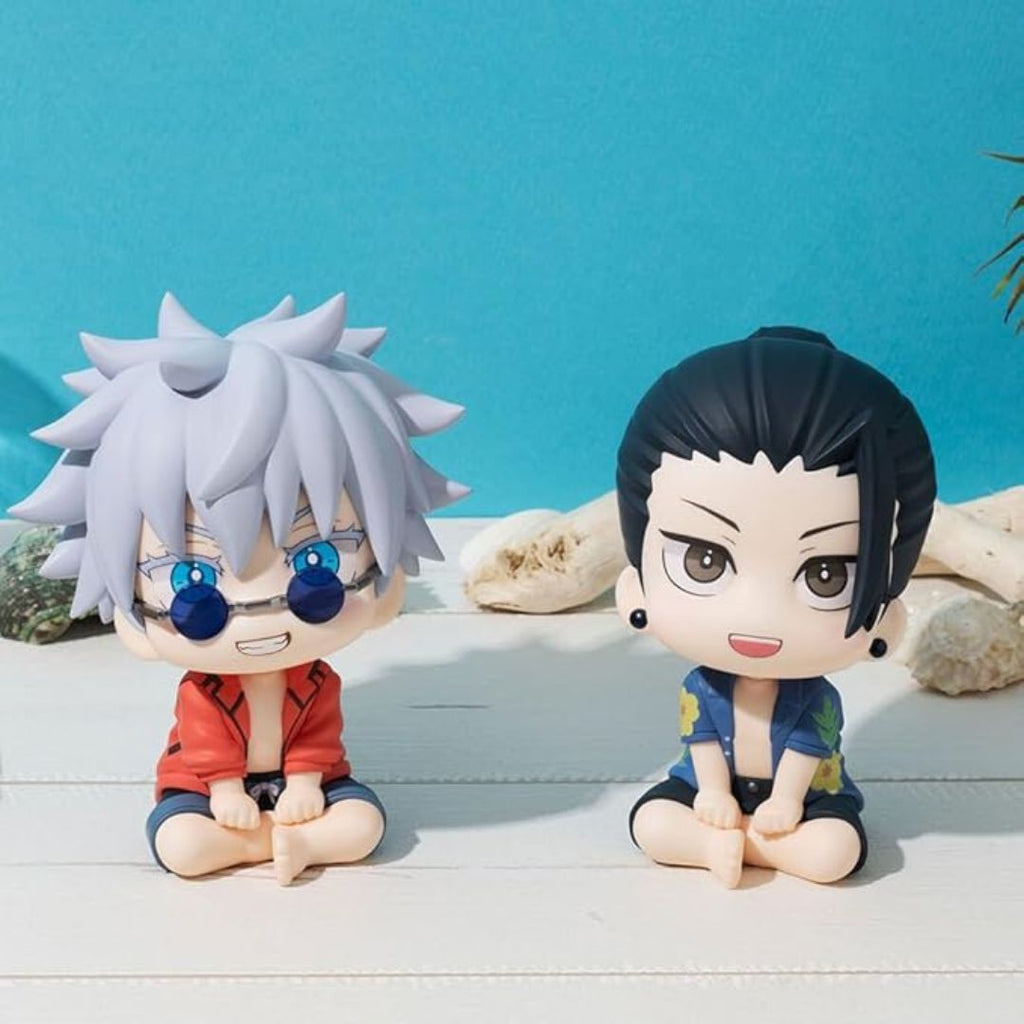 Chibi Gojo Satoru n Suguru Geto Sitting Figure Set | Jujutsu Kaisen Me ...