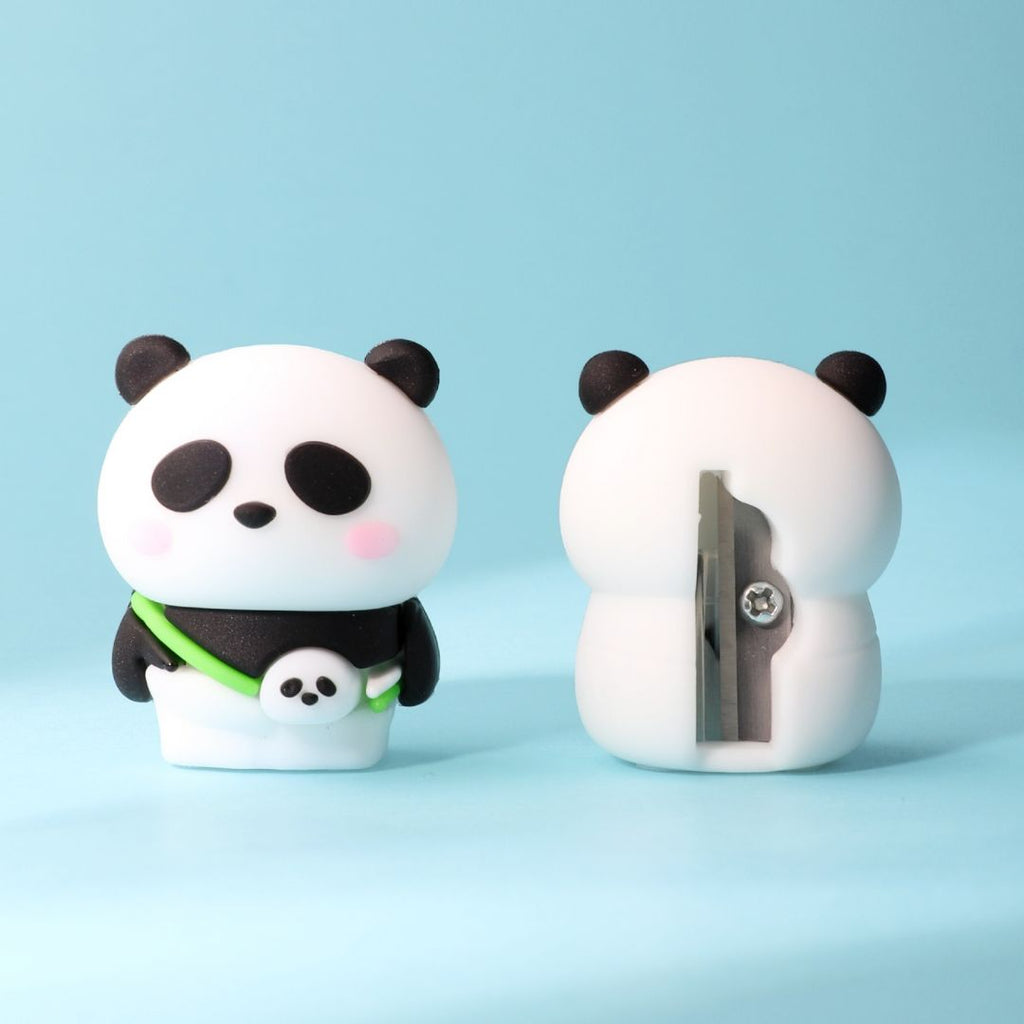 Panda Pencil Sharpener and Topper | Pretty Panda Sharpener – Geekmonkey