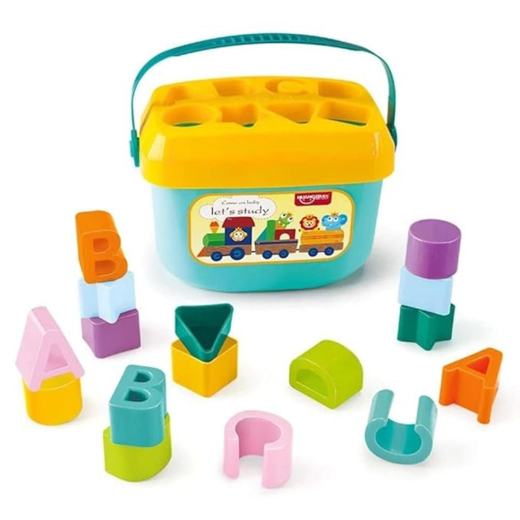 Baby First Blocks – Shape n Alphabet Sorter Toy for Kids 6 Months+ ...