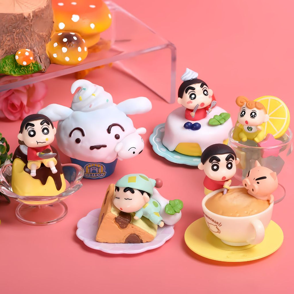 Foodie Shin Chan Figurines: A Taste of Mischief – Geekmonkey