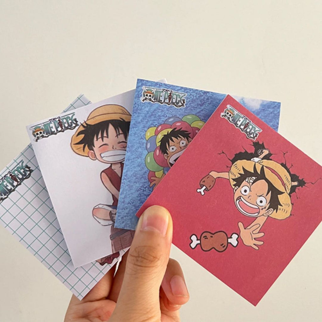 One Piece Sticky Notes | Fun & Colorful Post-its (Set of 4) – Geekmonkey