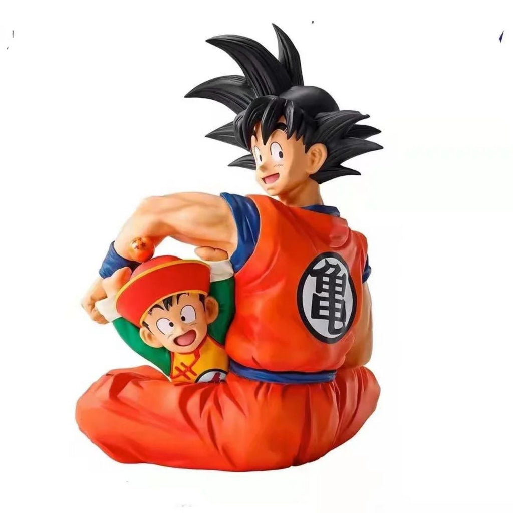 Goku and Baby Gohan Figurine | Collectible Goku Figure [30 cm] – Geekmonkey