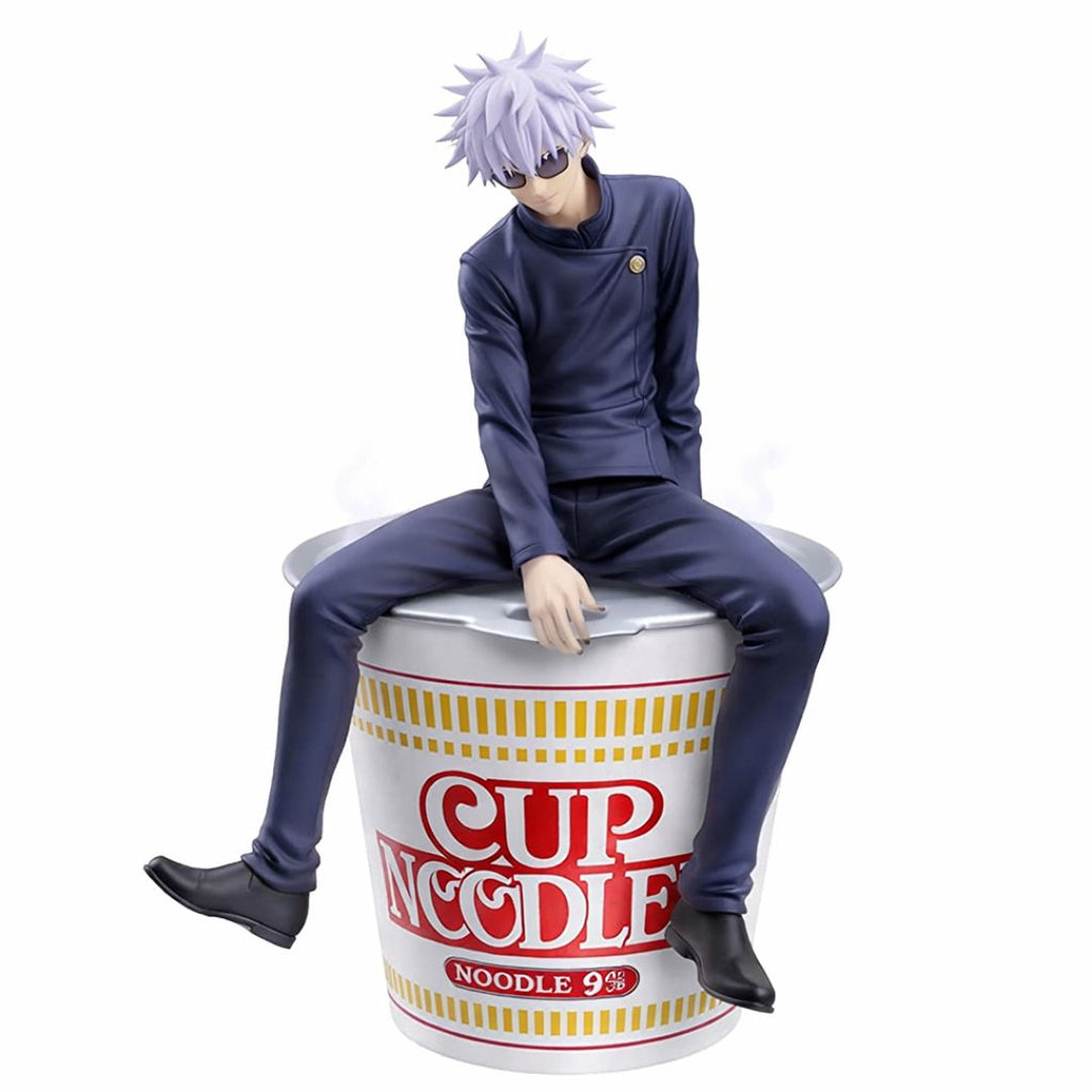 Stylish Sitting Gojo Satoru Figure - Collectible PVC Action Figures ...