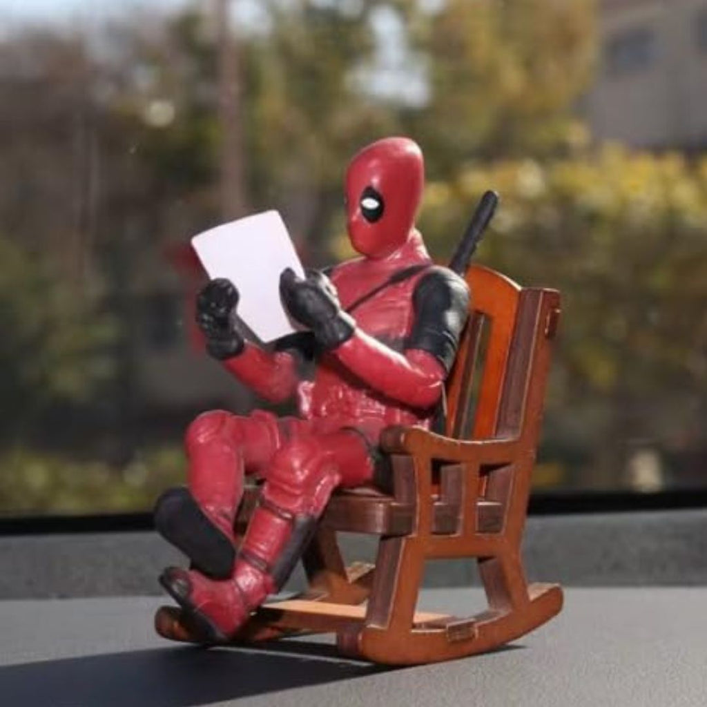 Deadpool Rocking Chair Figurine | Chill with the Merc with a Mouth ...