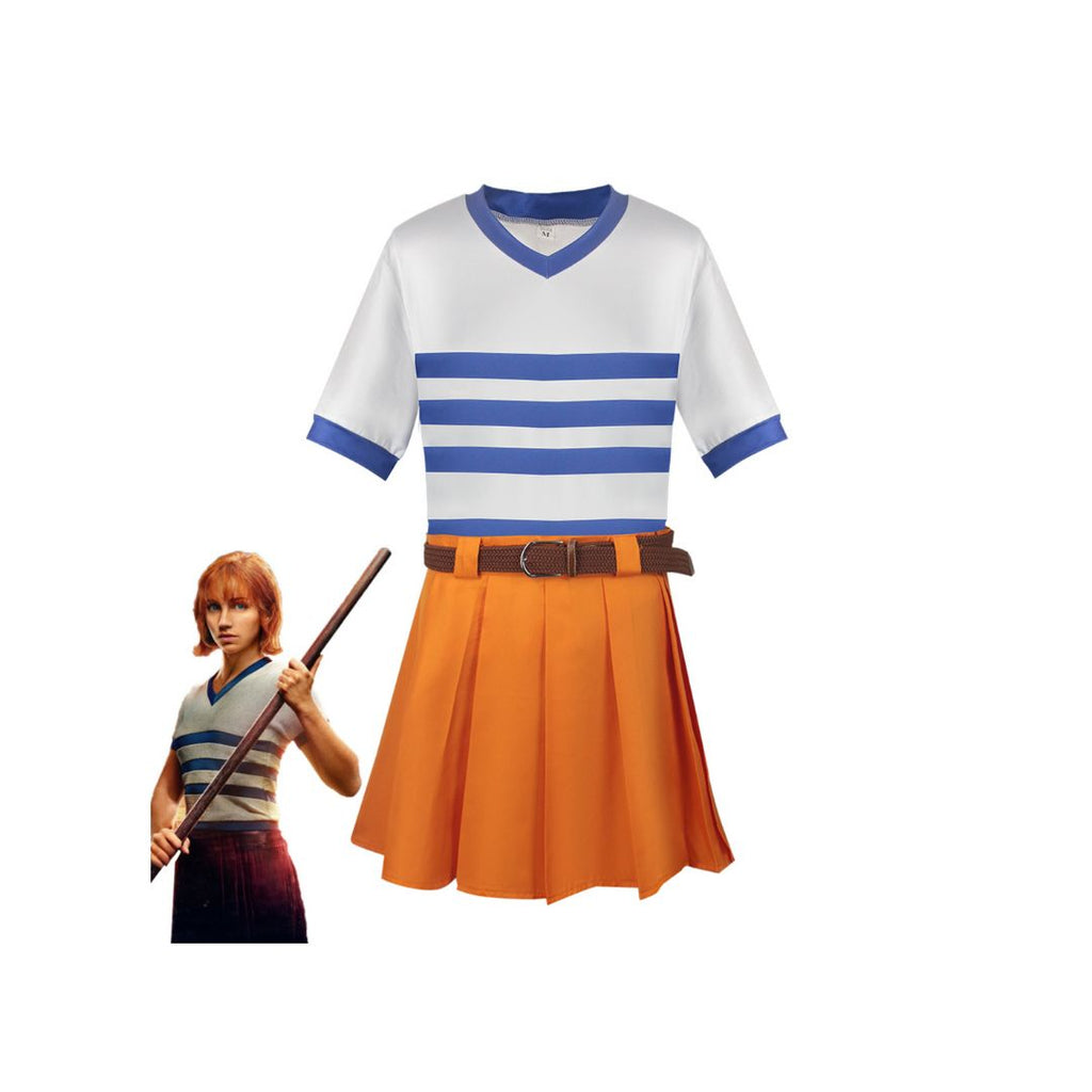 Nami Cosplay Costume – One Piece Anime Outfit for Women – Geekmonkey