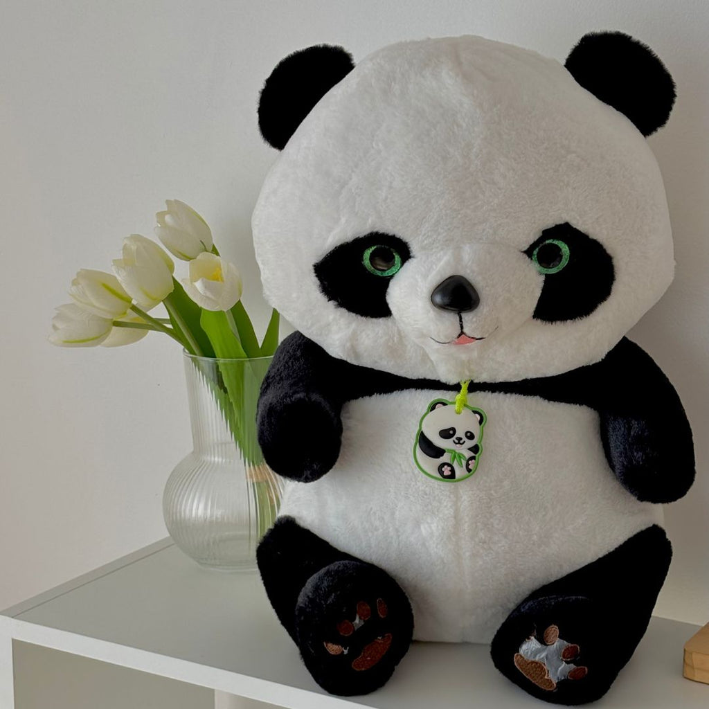 Cute Panda Plush Toy | Adorable & Versatile Companion – Geekmonkey
