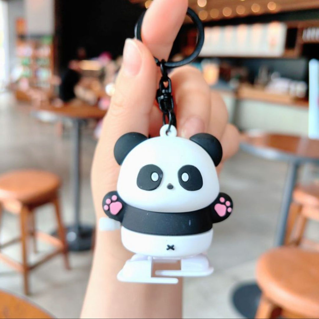 Pookie Panda Windup Keychain | Cutesy Toy Keychain With Bagcharm ...