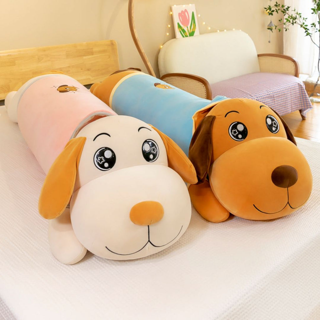 Adorable Plush Dog Pillow | Cute and Cozy Stuffed Animal Toy – Geekmonkey