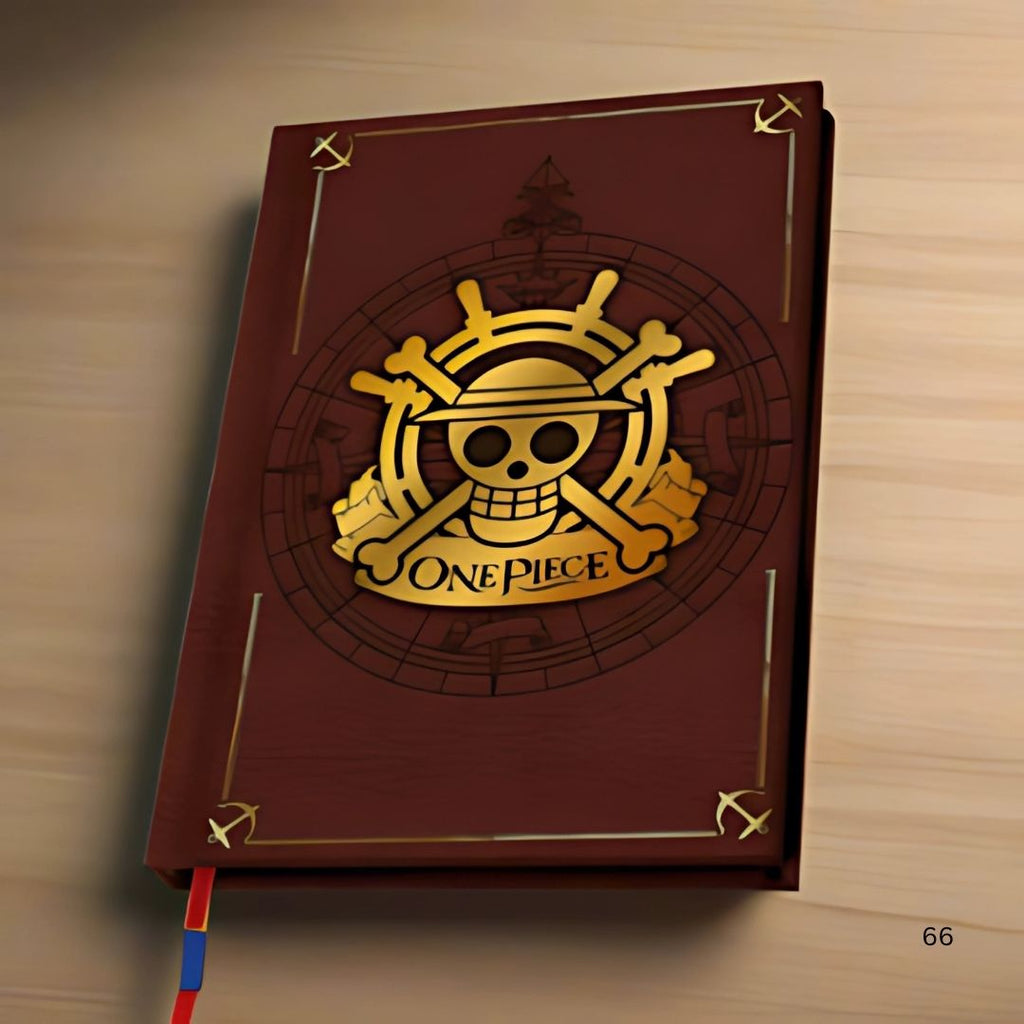 One Piece A5 Premium Notebook – Straw Hat Crew Skull Cover by ABYstyle ...