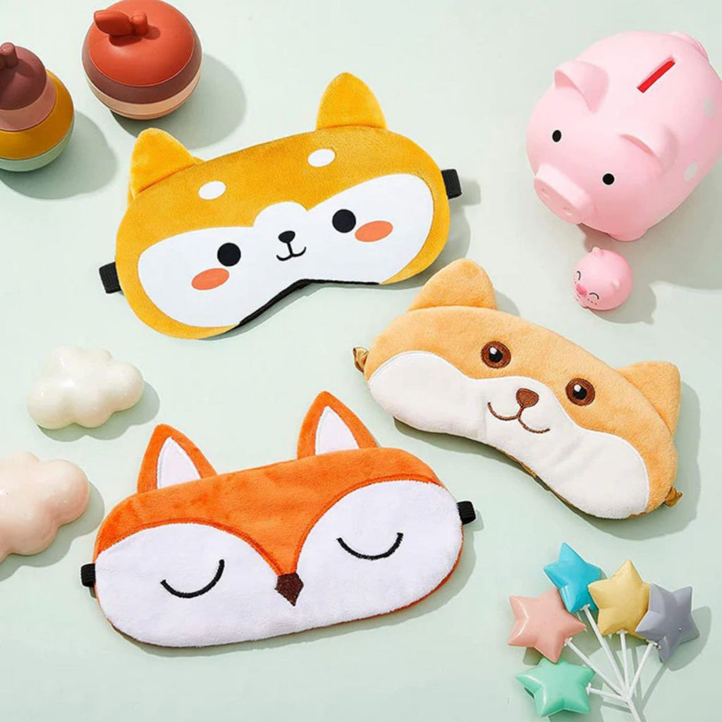 Cute Animal Eye Mask | Eye Blinder to Sleep in Style – Geekmonkey