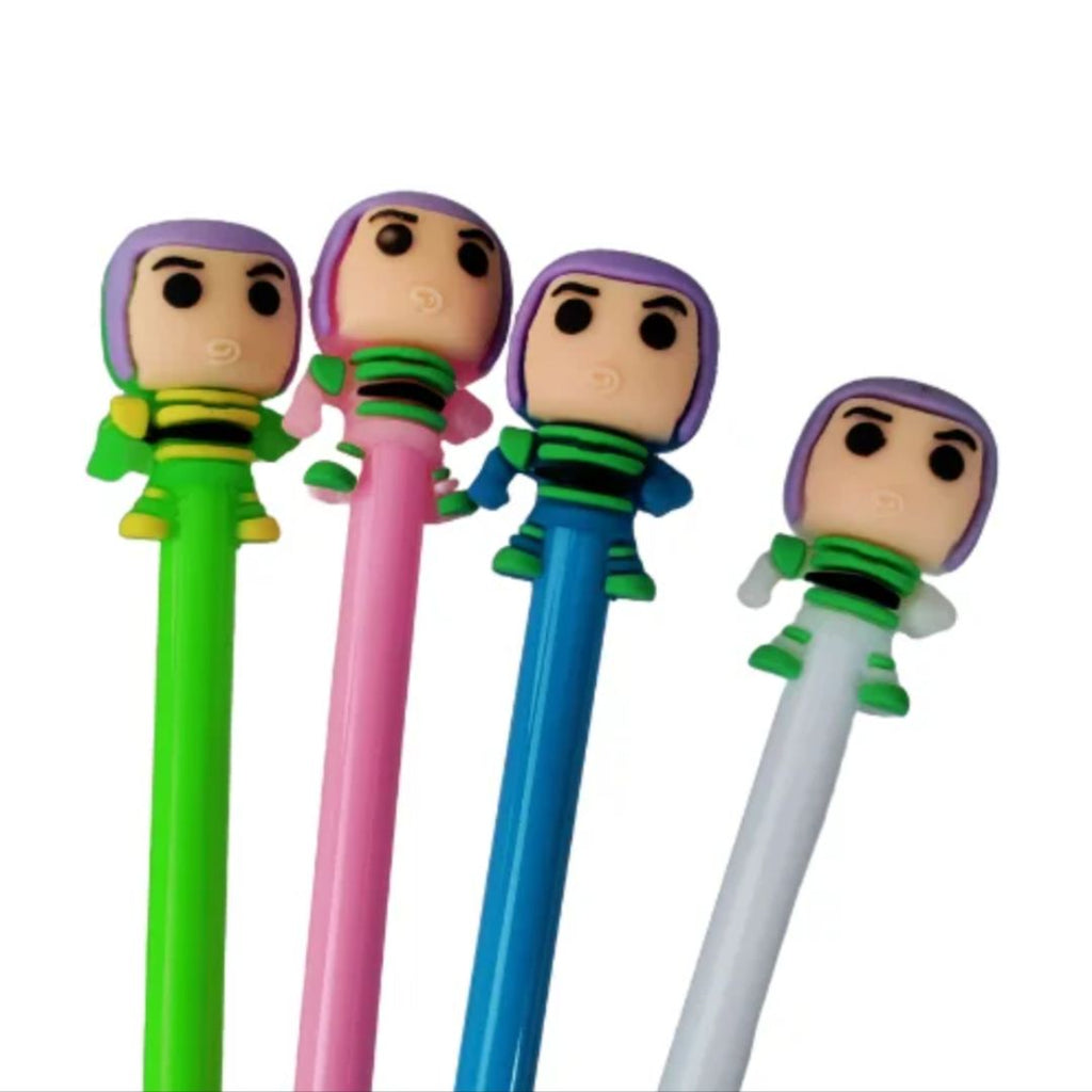 Cutesy Astronaut Gel Pen | Buzz Lightyear Inspired Pen [Set of 4 ...