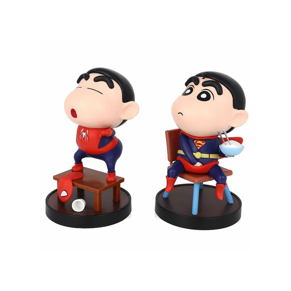 Shin Chan Superhero Figurine | Mischief and Mayhem Together – Geekmonkey