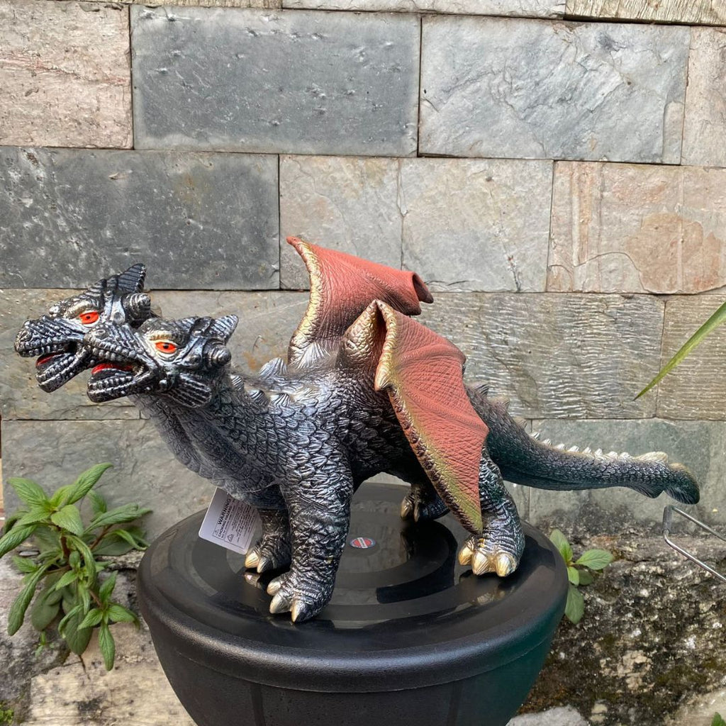 Three - Headed Dinosaur Toy | Realistic Large Dino with Roaring Sound ...