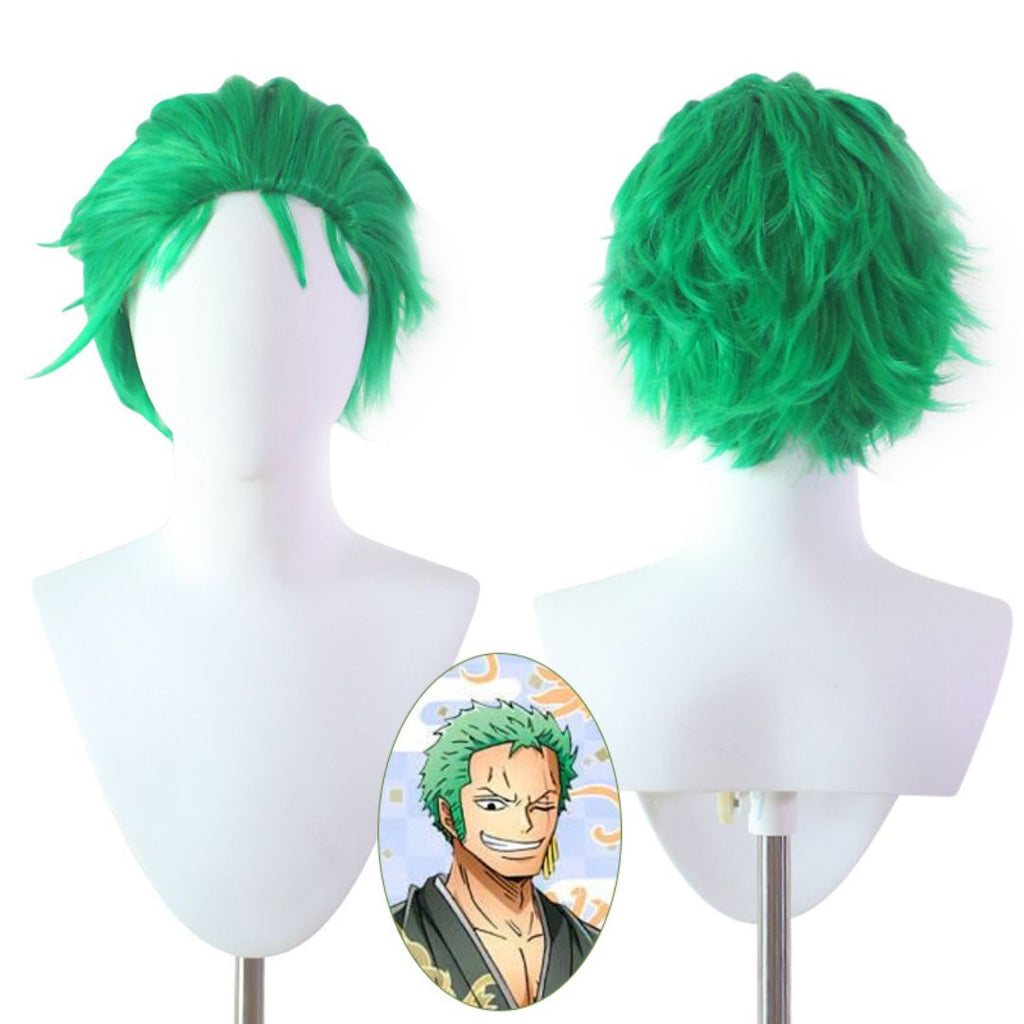 Roronoa Zoro Anime Wig | Anime Wali Holi – Geekmonkey