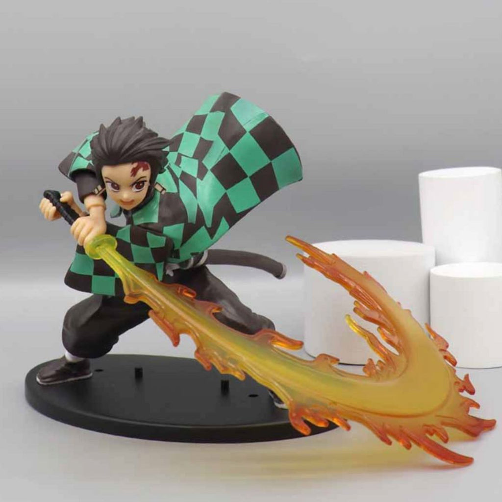 Tanjiro Attack Action Figure | Unique PVC Material Anime Collectible ...
