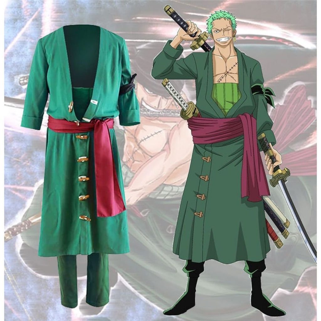 Roronoa Zoro Cosplay Full Set | Zoro Anime Cosplay – Geekmonkey