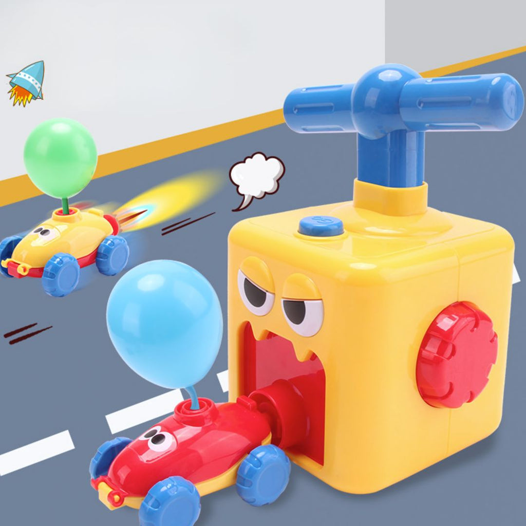 Balloon Powered Car | STEM Toy for Kids – Geekmonkey