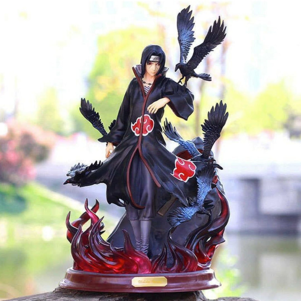 Itachi Uchiha Akatsuki Crow Statue | Naruto Shippuden – Geekmonkey