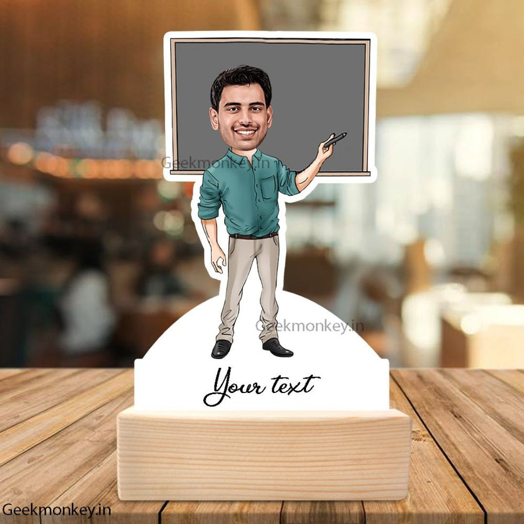 My Favorite Teacher Caricature Standee – Geekmonkey