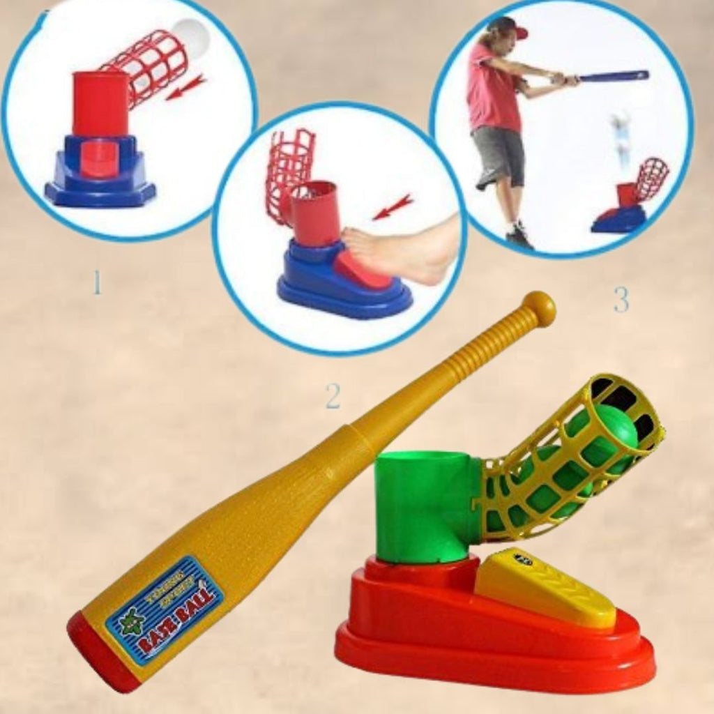 Automatic Baseball Pitcher Game | For Kids [No battery Required ...