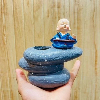 Unique Meditating Monk Pen Stand | Stationary Gifts [ Gifts for House ...