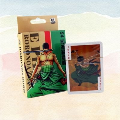 Zoro Anime Playing Cards | Fun One Piece Anime Gifts – Geekmonkey