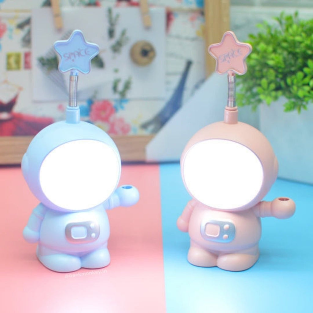 Astronaut LED Lamp with Sharpener – Geekmonkey