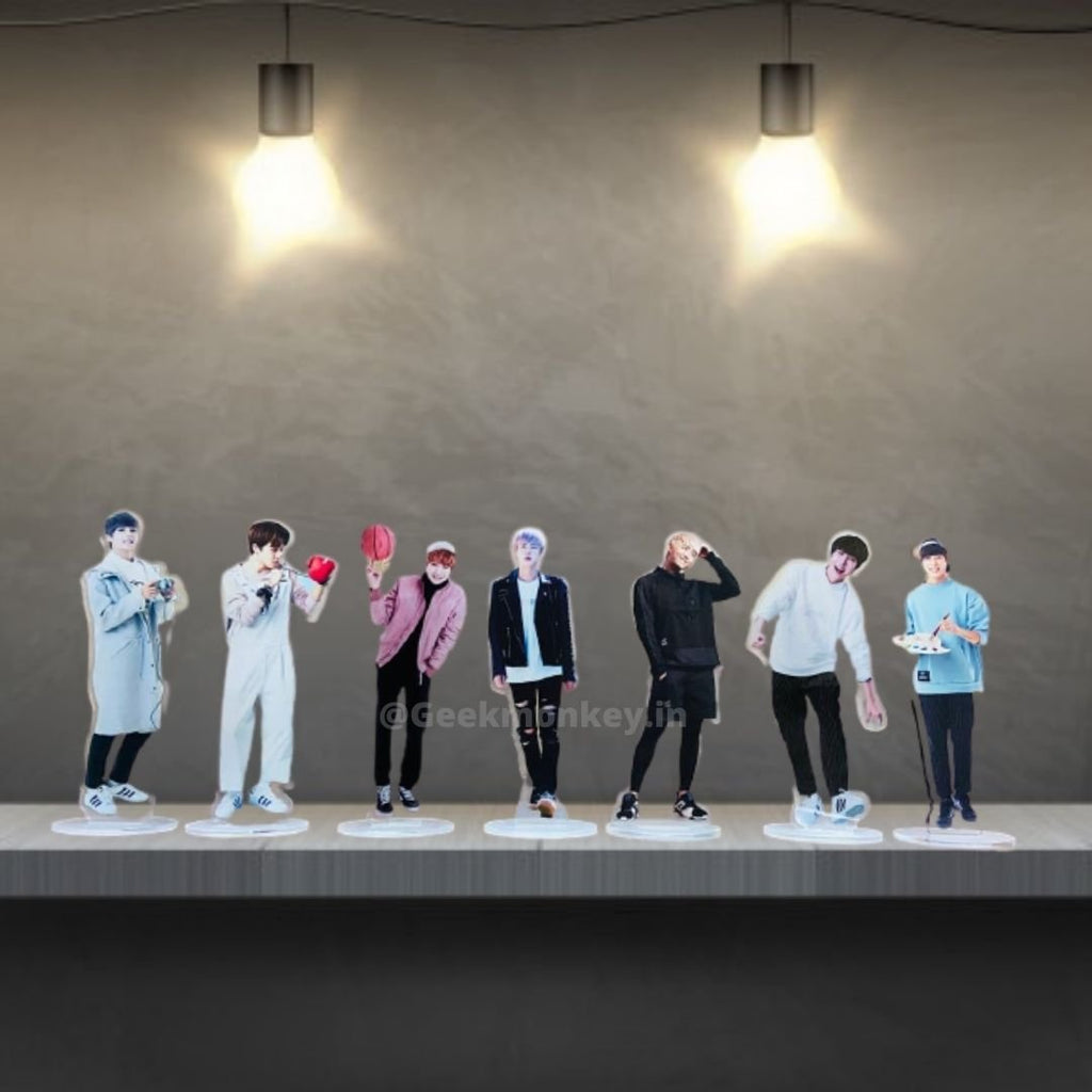 Mini Standing Photo Figure - BTS Caricature – Geekmonkey