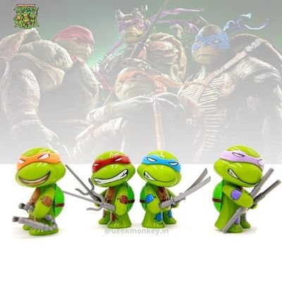 Mutant Ninja Turtles Set - Action Figure (set of 4) – Geekmonkey