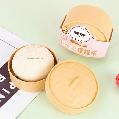 Steamed Bun Stress Buster - Squishy Food – Geekmonkey